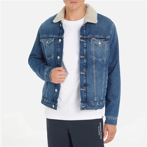 Tommy Hilfiger Tommy Hilfiger Regular Sherpa Flag Trucker Denim Jacket