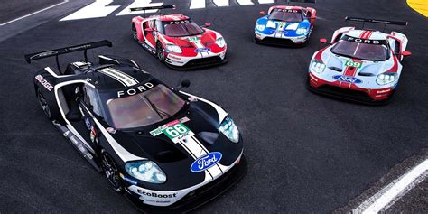 Homenaje Ford Gt A Las Leyendas En Las Horas De Le Mans