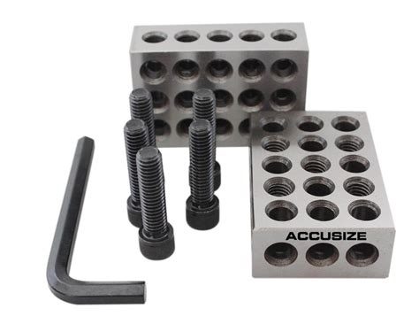 Ultra Precision 1 2 3 Block Set With Screws In A Plastic Case Eg02 0
