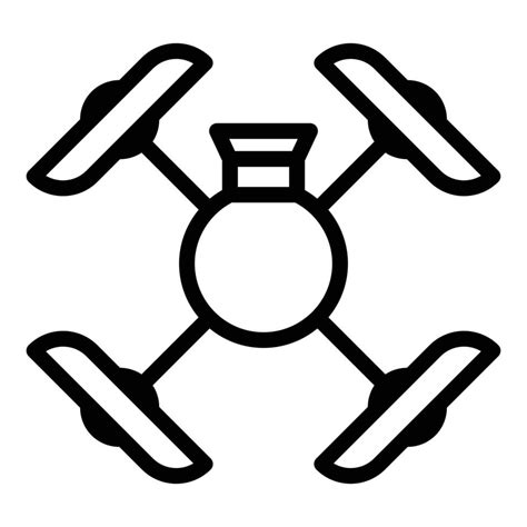 Aviation Drone Icon Outline Vector Aerial Camera 15043014 Vector Art At Vecteezy