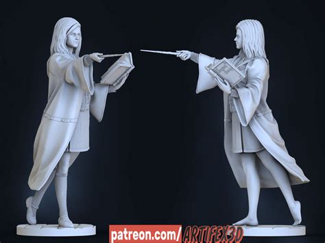📚 Hermione Granger・ 3d File For 3d Printing・cults
