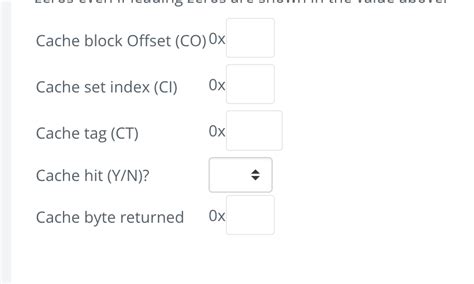 Solved Assume The Following The Memory Is Byte