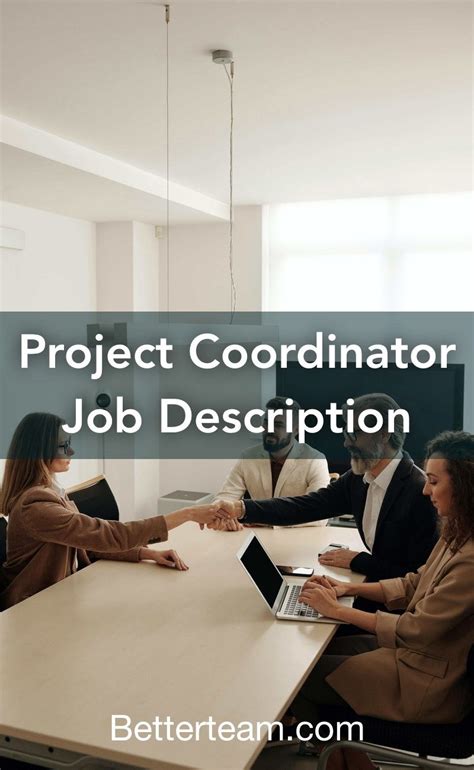 Project Coordinator Job Description Artofit