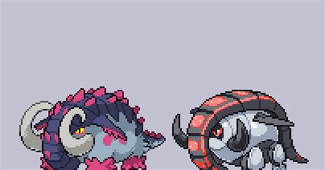 ドット絵 【ポケモンbw風ドット絵】パラドックスドンファン オニガシラ銀角のイラスト Pixiv