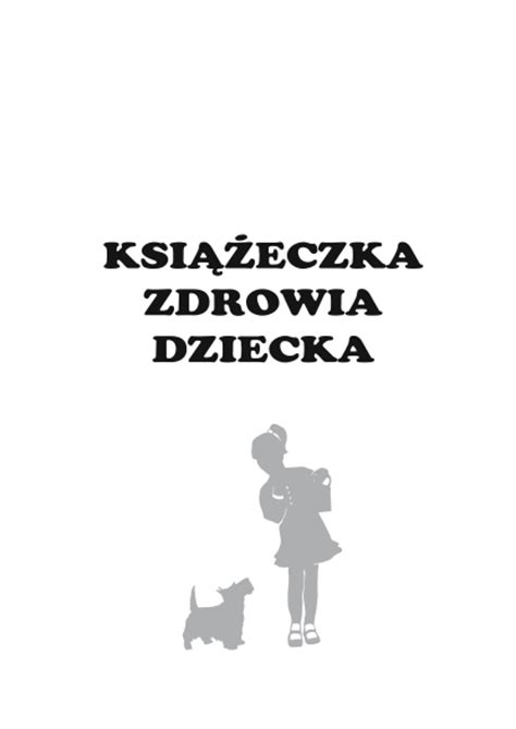 Książeczka Zdrowia Dziecka