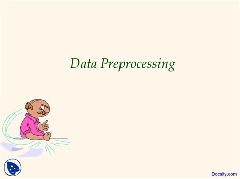 data preprocessing data warehousing lecture slide docsity