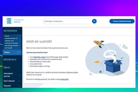 Riigiportaal eesti ee on nüüd ühtses keskkonnas RIA