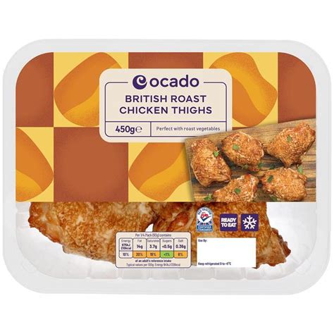 Ocado British Roast Chicken Thighs Ocado