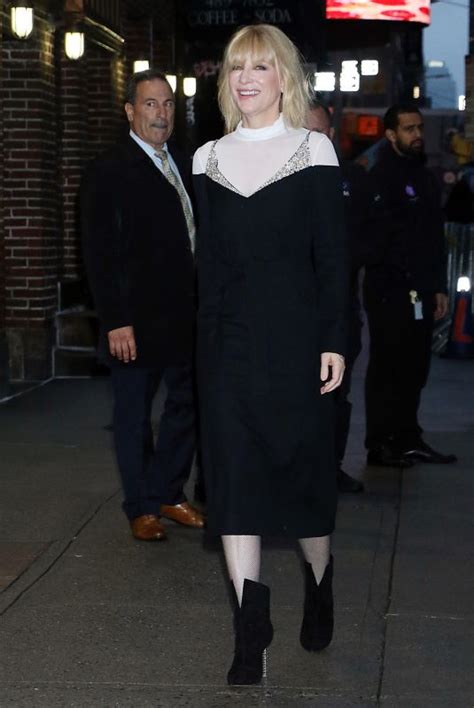 Cate Blanchett Arrives At Late Show With Stephen Colbert In New York 10