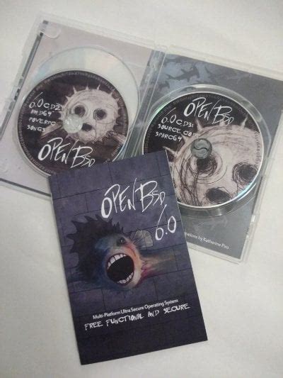Openbsd 60 Limited Edition Cd Set Signed By Developers And The Last