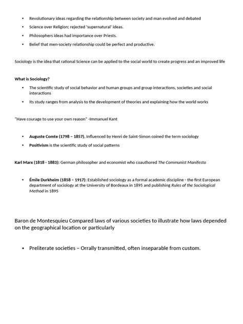 Sociology Notes Pdf