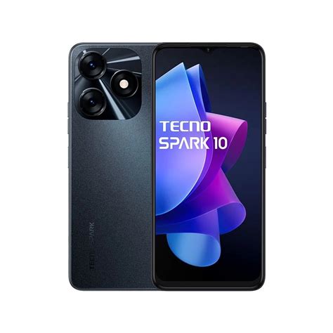 Смартфон Tecno Spark 10 Nfc 128gb 4gb Черен Emag Bg