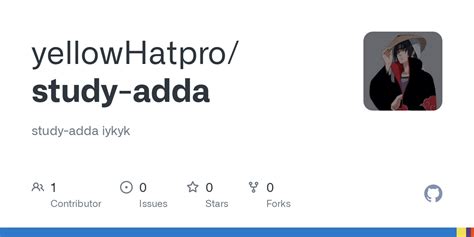 Github Yellowhatprostudy Adda Study Adda Iykyk