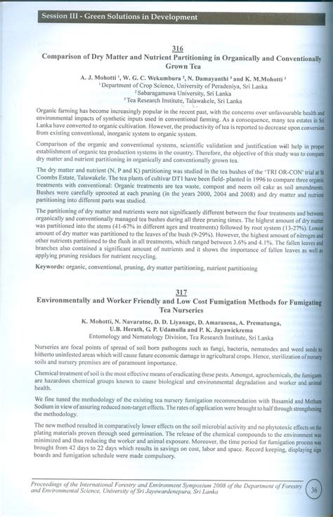 Pdf Comparison Of Dry Matter And Nutrient Partitioning In Organically