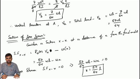 Problem On Propped Cantilever Beam Etution YouTube