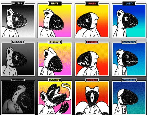 Omori Emotion Chart For Ichor Rkrita