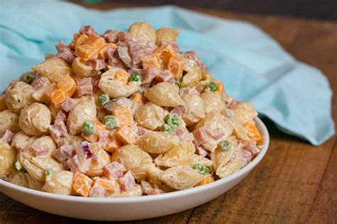 Ham And Shell Salad Recipe Gluten Free Goddess Recipes