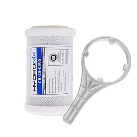 Filtro Purificador De Água Para Parede 5 Branco Carvão Ativado Em