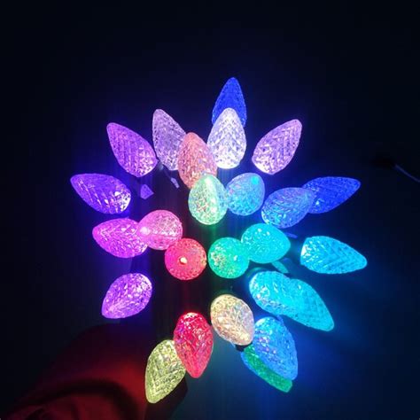 50nodes Addressable RGB C9 DC12V WS2811 LED Christ Vicedeal