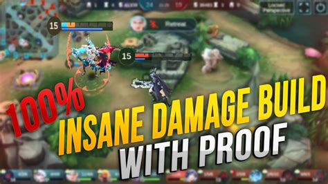 Mobile Legends LAYLA INSANE DAMAGE BUILD YouTube