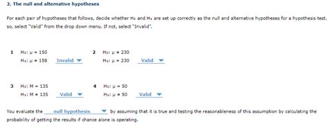 Examples Of Null And Alternative Hypotheses Ap