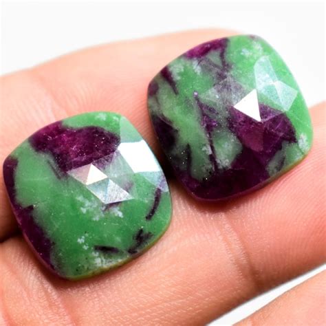 Ruby Zoisite Stone Etsy