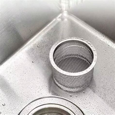 Stainless Steel Drain Filter Net Kitchen Sink Strainer Floor Drain