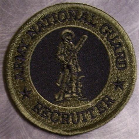 National Guard Recruiting Retention Patch Military Home Page Kansas