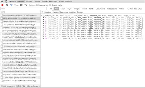 Javascript Angularjs Maskhide Xhr Network Events From Debugger