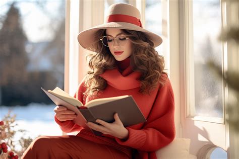 Download Ai Generated Woman Book Royalty Free Stock Illustration