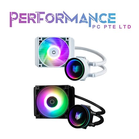 Tecware Mirage 120 Black White Argb Aio Cpu Cooler Lga 1700 Compatible