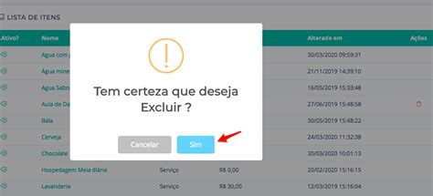 Como Excluir Um Item Hospedin Central De Ajuda
