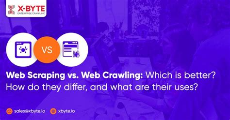 The Difference Between Web Scraping Vs Web Crawling