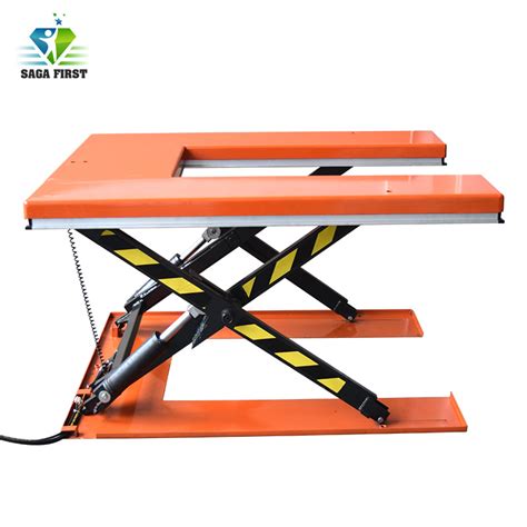 Mass Production Eu Standard Scissor Lifting Platform For Pallet Lift