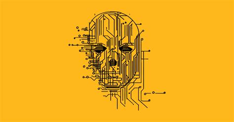 Retro Futuristic Sci Fi Microchip Portrait Retro Futurism T Shirt