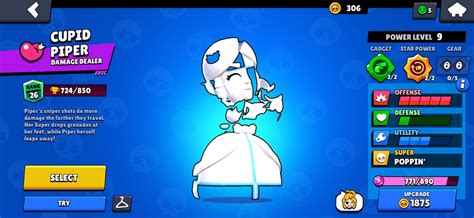 Yes The Remodel Of The Piper Skin Is Cool Rbrawlstars