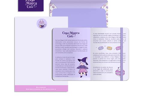 Projeto De Identidade Visual Casa Mágica Café Images Behance