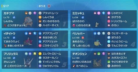 S17 最終469位 R1940 ガチミミイダイトウ｜mari