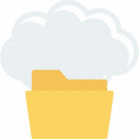 Cloud Files Folder Icon Download On Iconfinder