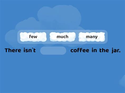 Quantifiers Missing Word