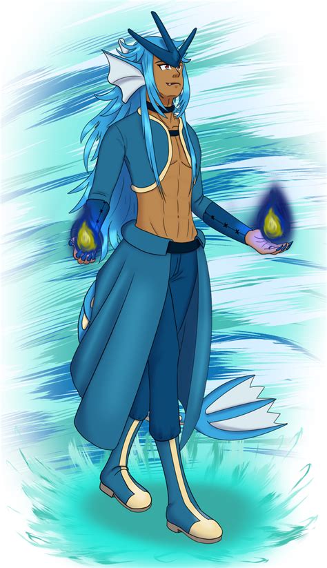 Gyarados Gijinka By Aqua Tiger On Deviantart