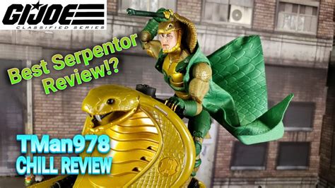 Gi Joe Classified Series 57 Serpentor And Air Chariot Chill Review Youtube
