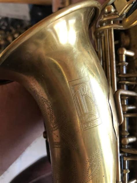 Borgani Vintage Naked Brass Curved Soprano Reverb Deutschland