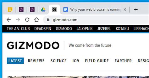 why is the browser running slow and how to fix it