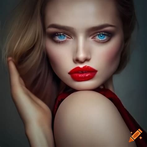 Photorealistic Portrait Of A Captivating Woman On Craiyon