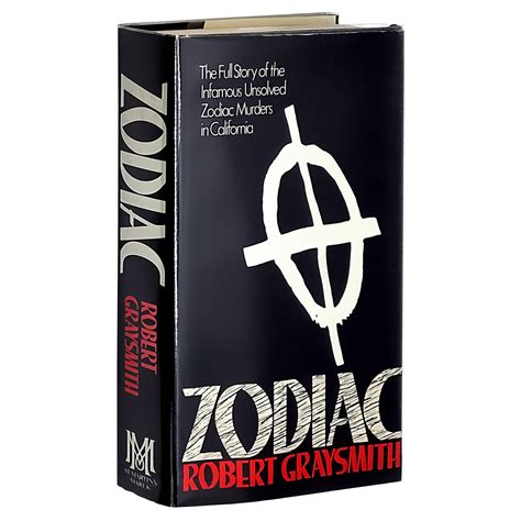 Zodiac By Robert Graysmith St Martinsmarek First Edition Fonts