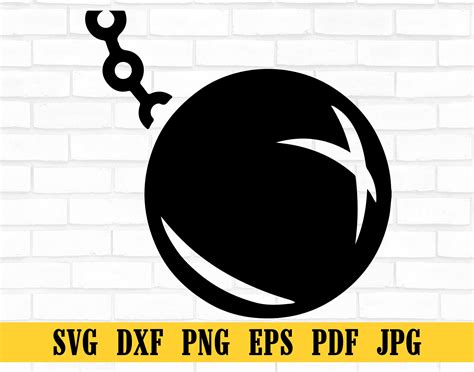 Wrecking Ball Svg Wrecking Svg Wrecking Ball Monogram Etsy
