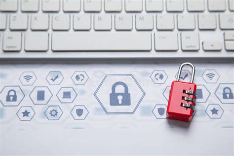 Concept Of Internet Security Network Technology Data Security Stock Image Image Of Server