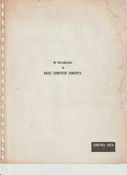 Introduction To Basic Computer Concepts Control Data Corp Free Download Borrow And