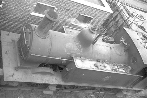 The Transport Library View Down Onto Boiler Of Ex Mr 1f 0 6 0t No 41779 At Doncaster Shed H